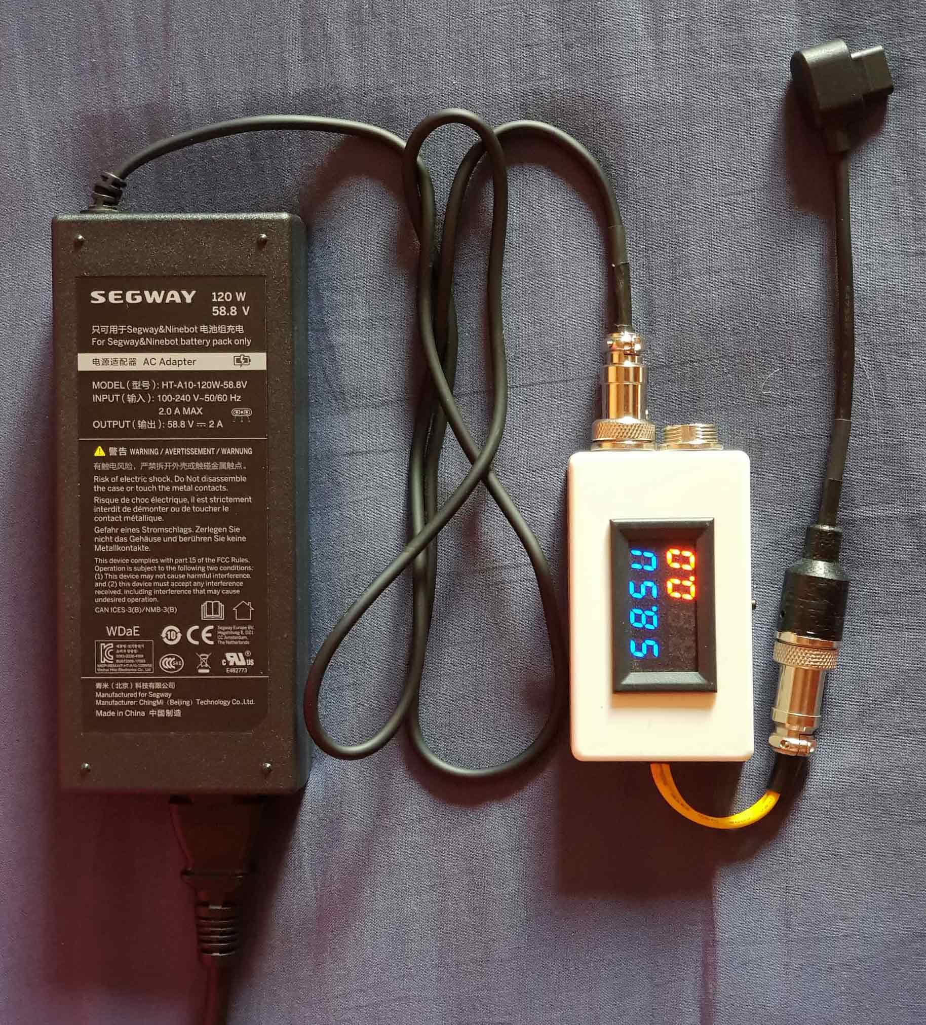 Ninebot Z10 - power supply Charge Doctor mod - Ninebot - Electric ...