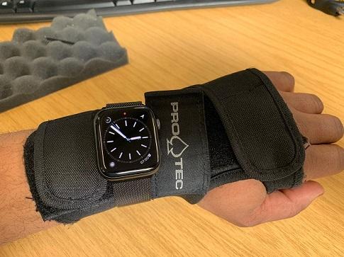 Wrist/hand protection + apple watch - Riding Safety and Protective Gear ...
