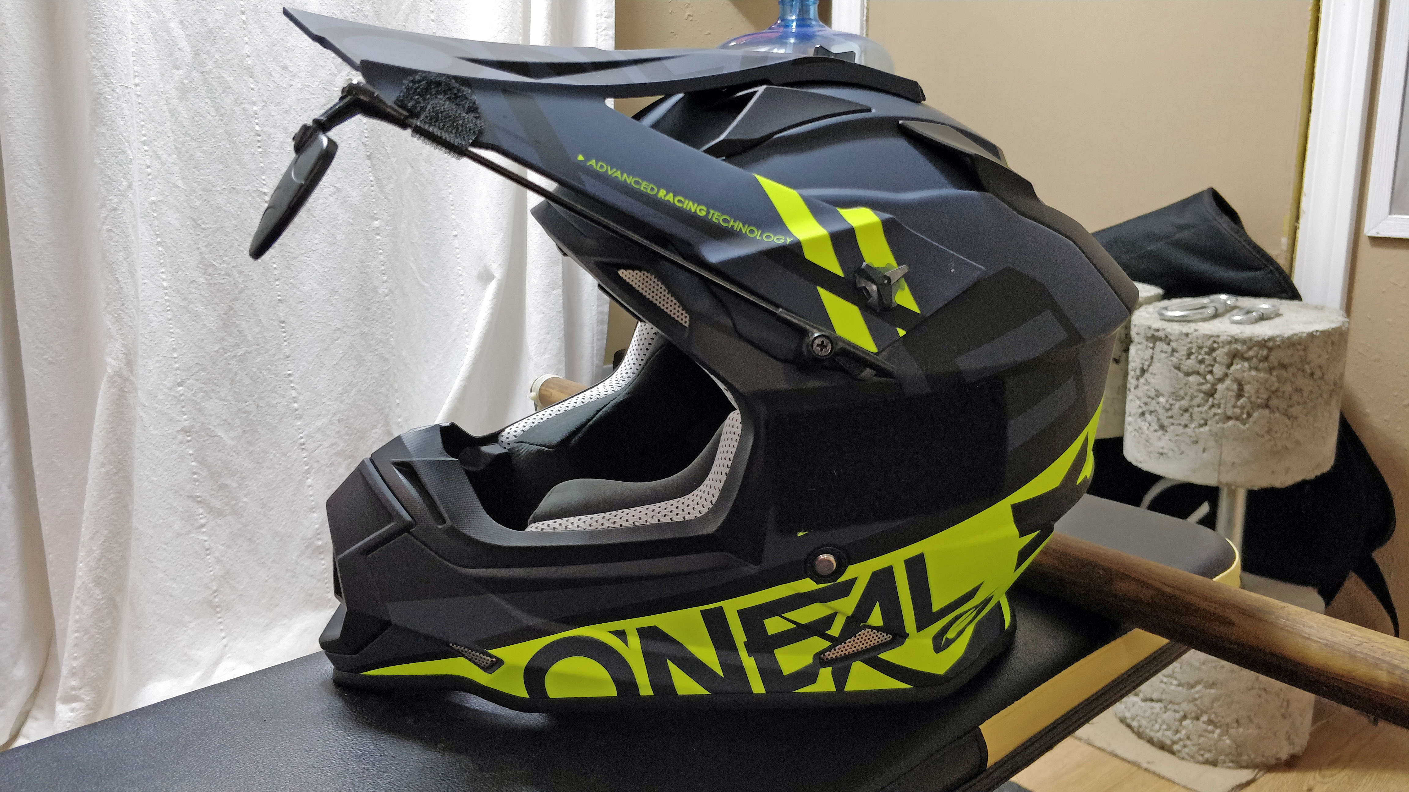 Helmet Mirror Mod - Riding Safety and Protective Gear - Electric ...