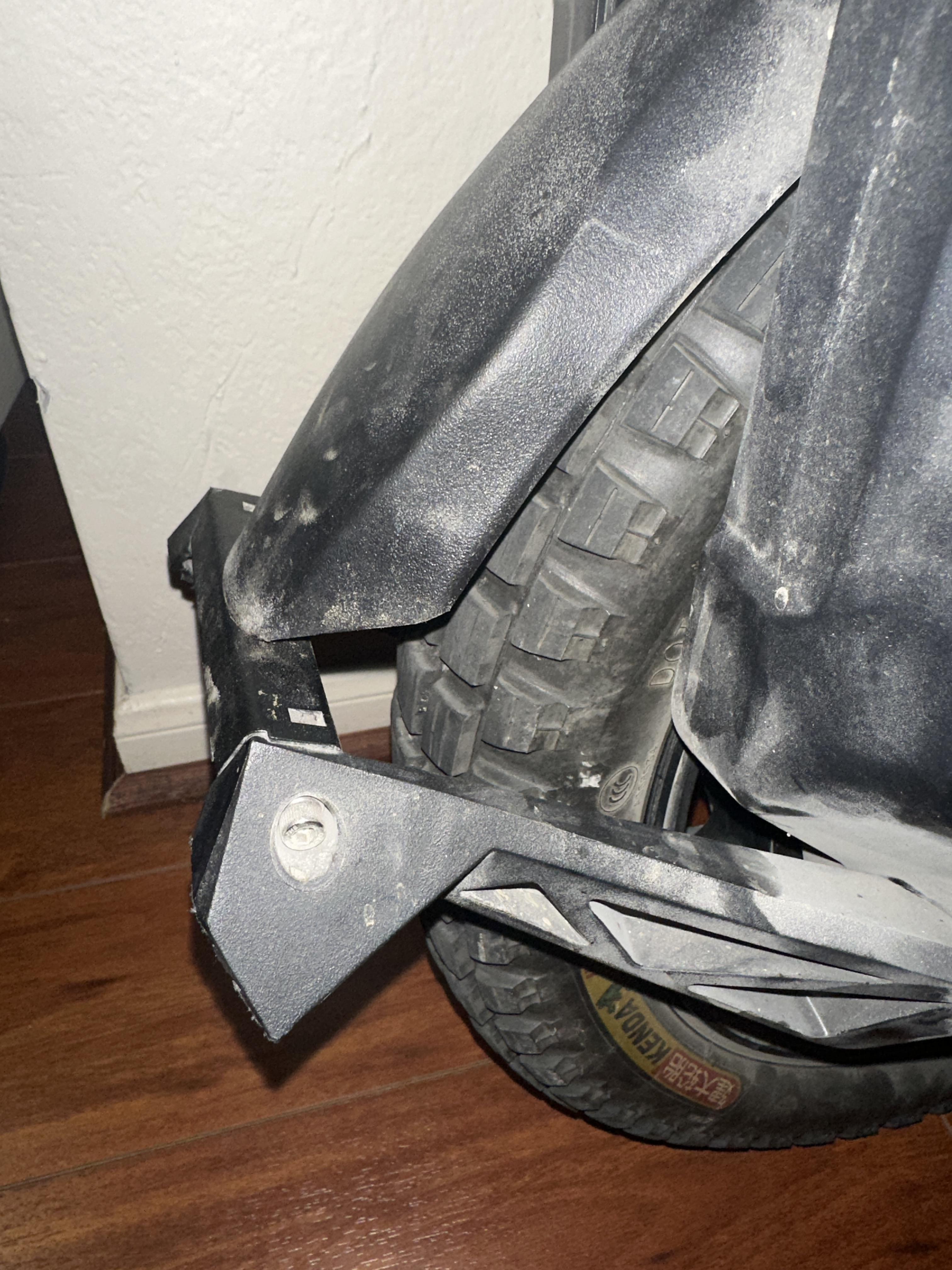 Veteran Sherman S rear mudguard catching on kickstand. - LeaperKim ...