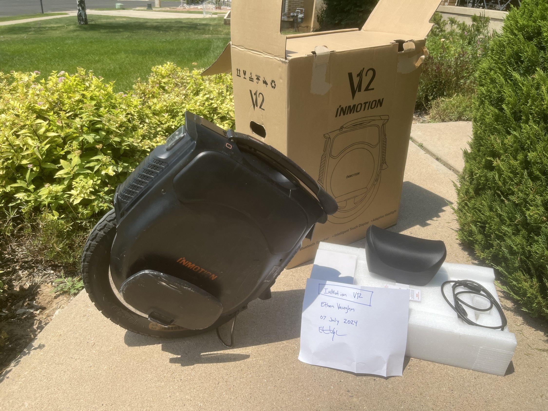 SOLD *** Selling INMOTION V12 Electric Unicycle - Private Sales ...