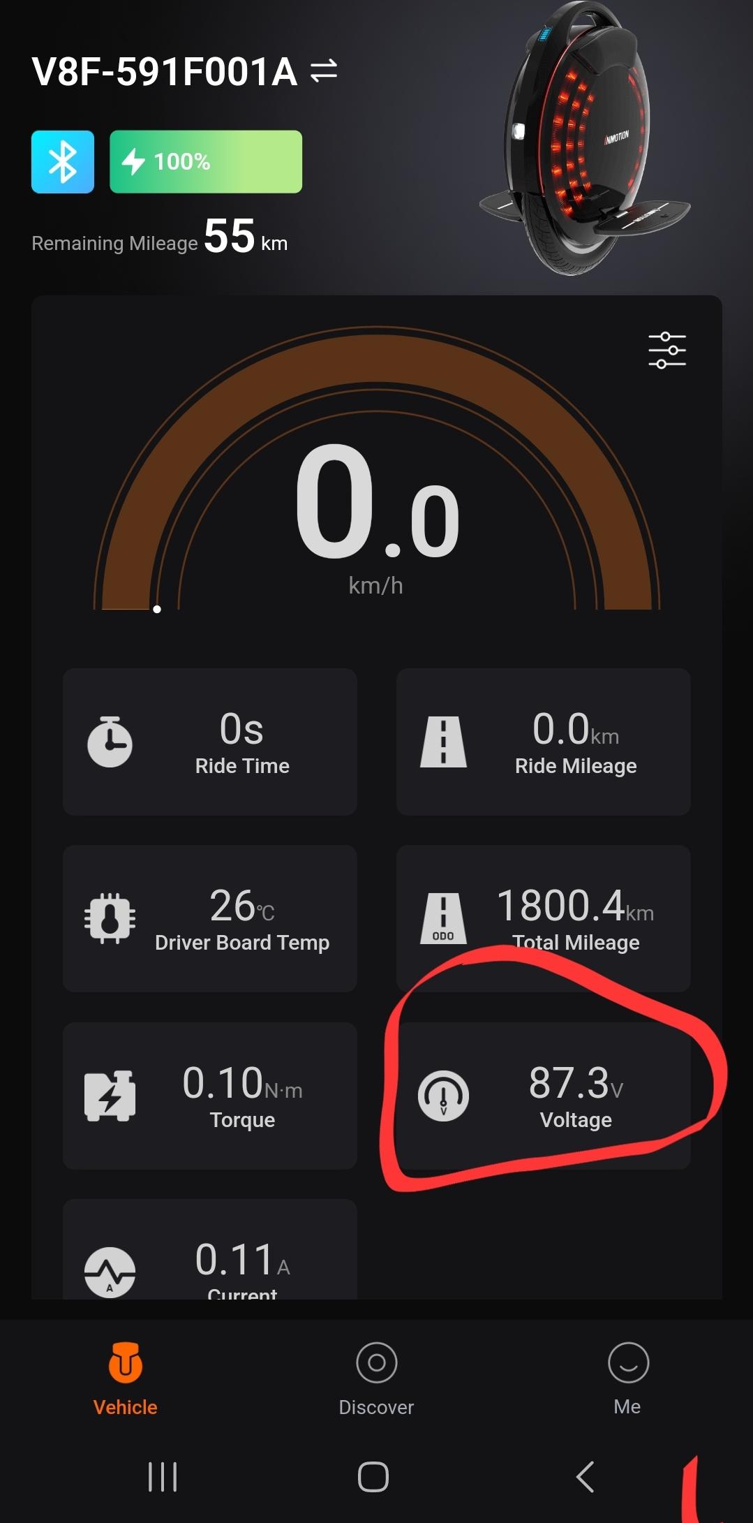Inmotion V8, V8F tilt back after full charging! - Inmotion - Electric ...