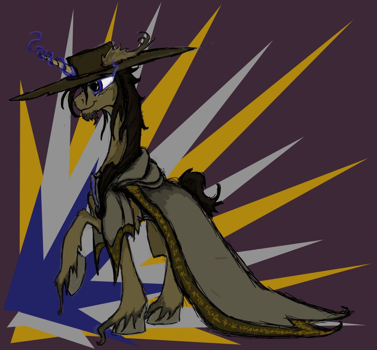 Umekile the Vagabond Sorcerer - Canterlot Community Art - Canterlot ...