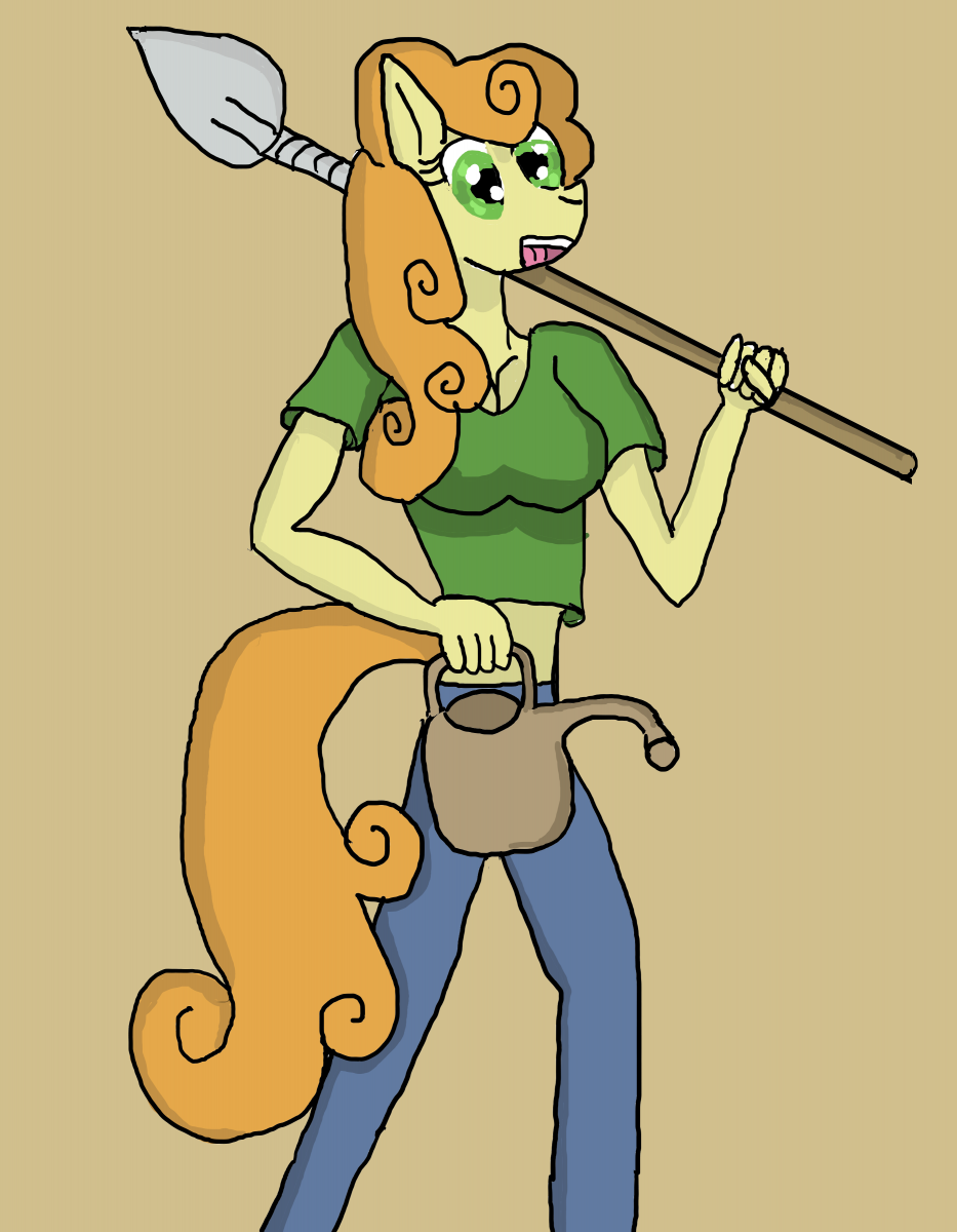 Anthro Carrot Top - Canterlot Community Art - Canterlot - My Little ...