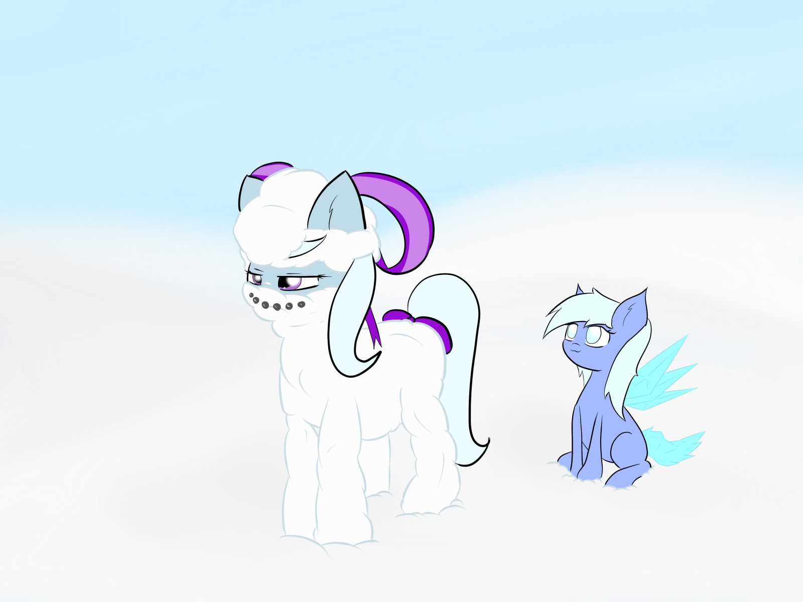 Glady The snowpony - Canterlot Community Art - Canterlot - My Little ...
