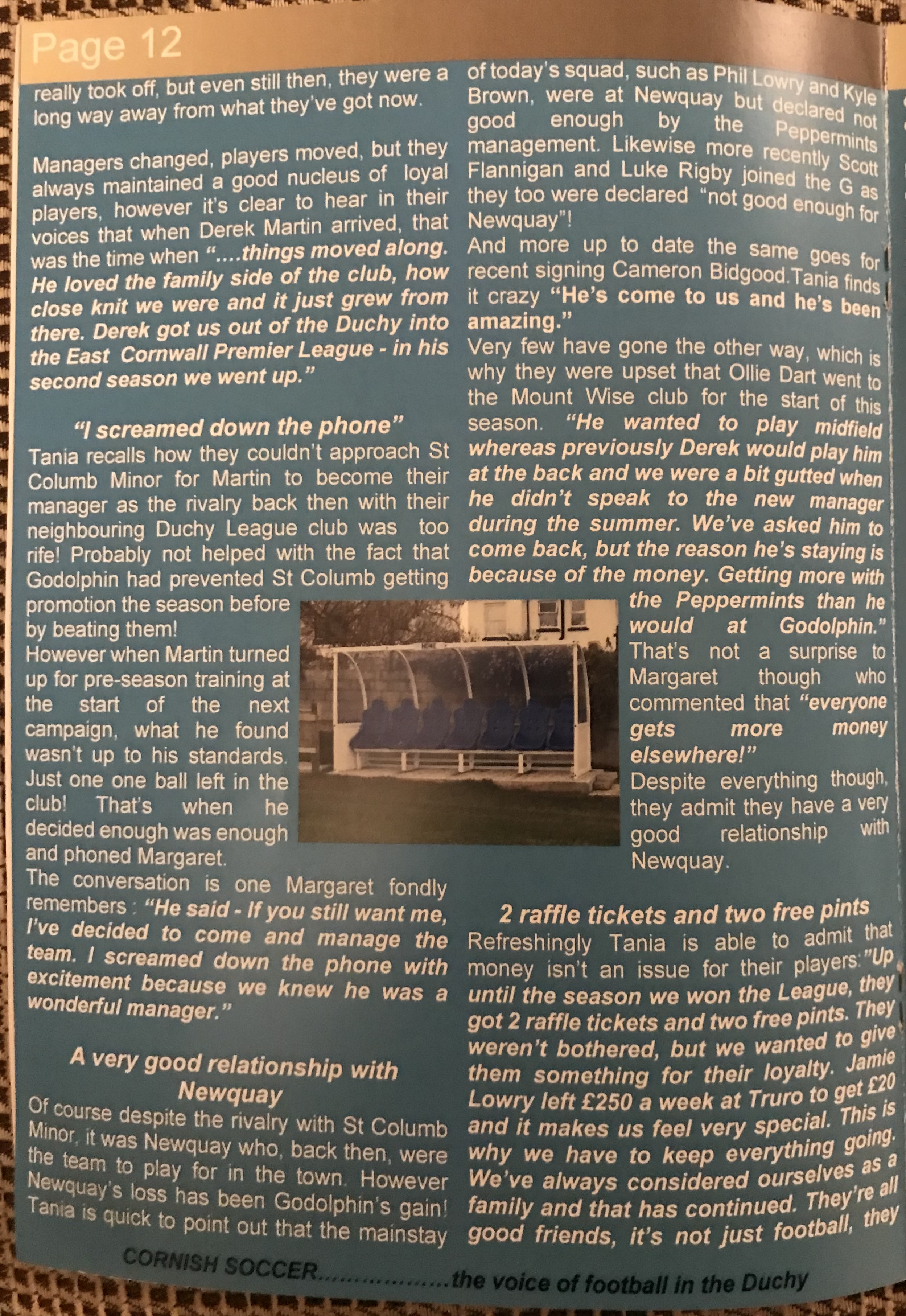 Godolphin are gone! - Walter C Parson Peninsula League Forum - Cornwall ...