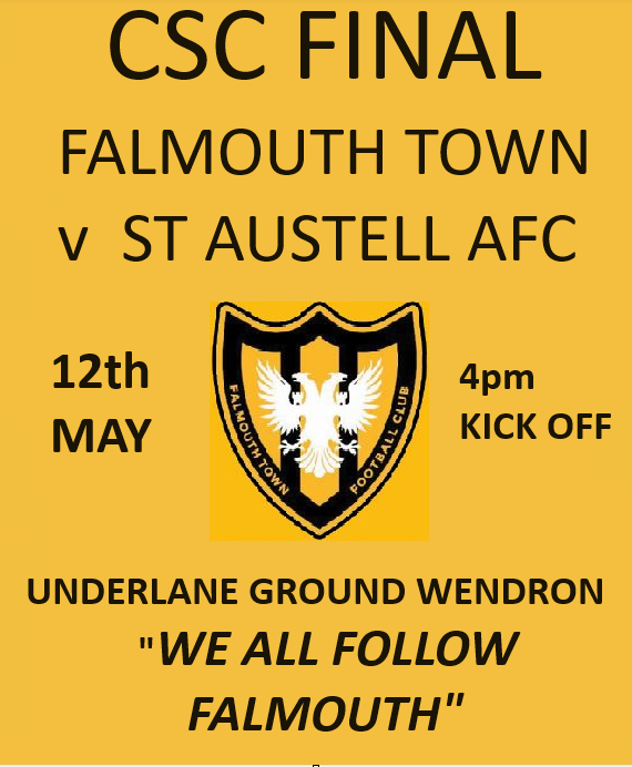 CORNWALL SENIOR CUP FINAL. COME ON YOU MIGHTY TOWN !!!! - The # ...