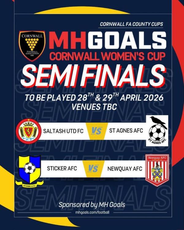 Cornwall senior cup semi final - Walter C Parson Peninsula League Forum ...