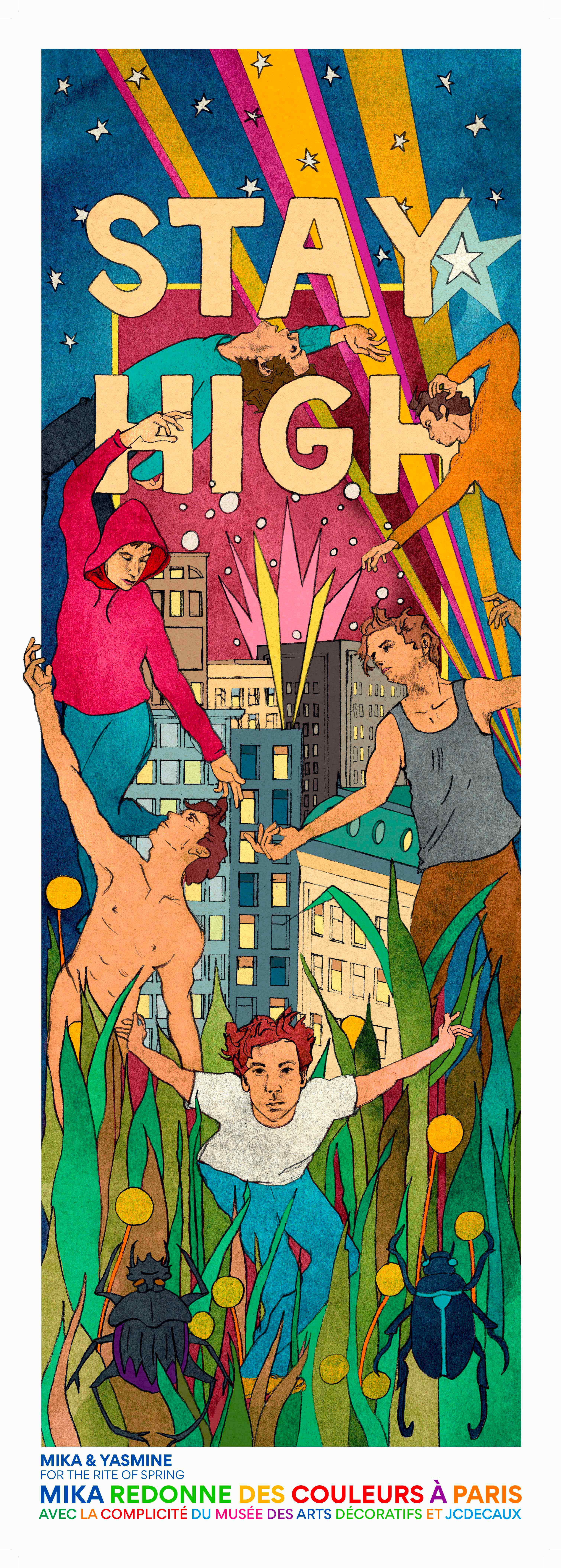 MIKA Gives Colors Back to Paris! New Art Project - Mika News and Press ...