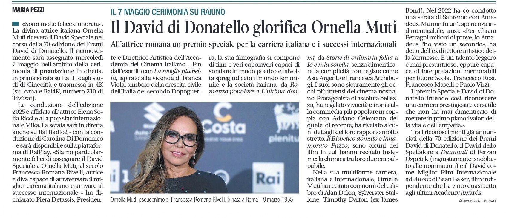 Mika on David di Donatello May 7th 2025 on RAI1 - Page 2 - Mika News ...