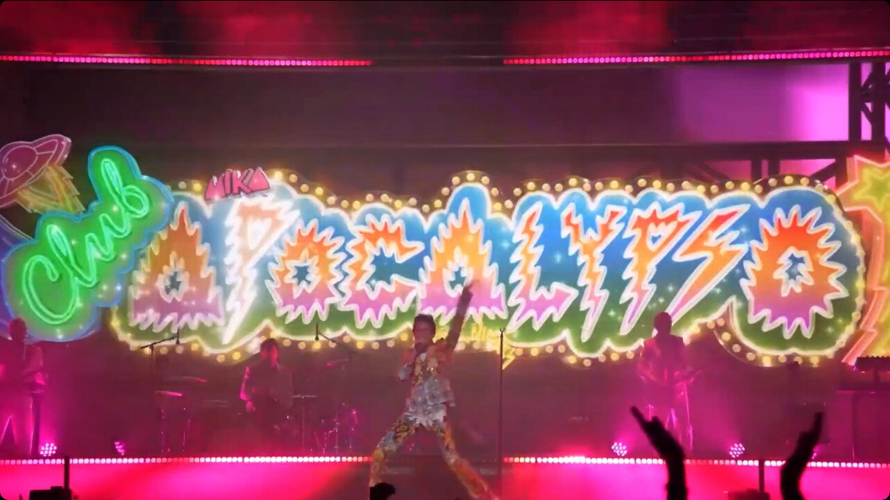 Stage visuals for Apocalypse Calypso European Tour in 2024 - Mika's ...