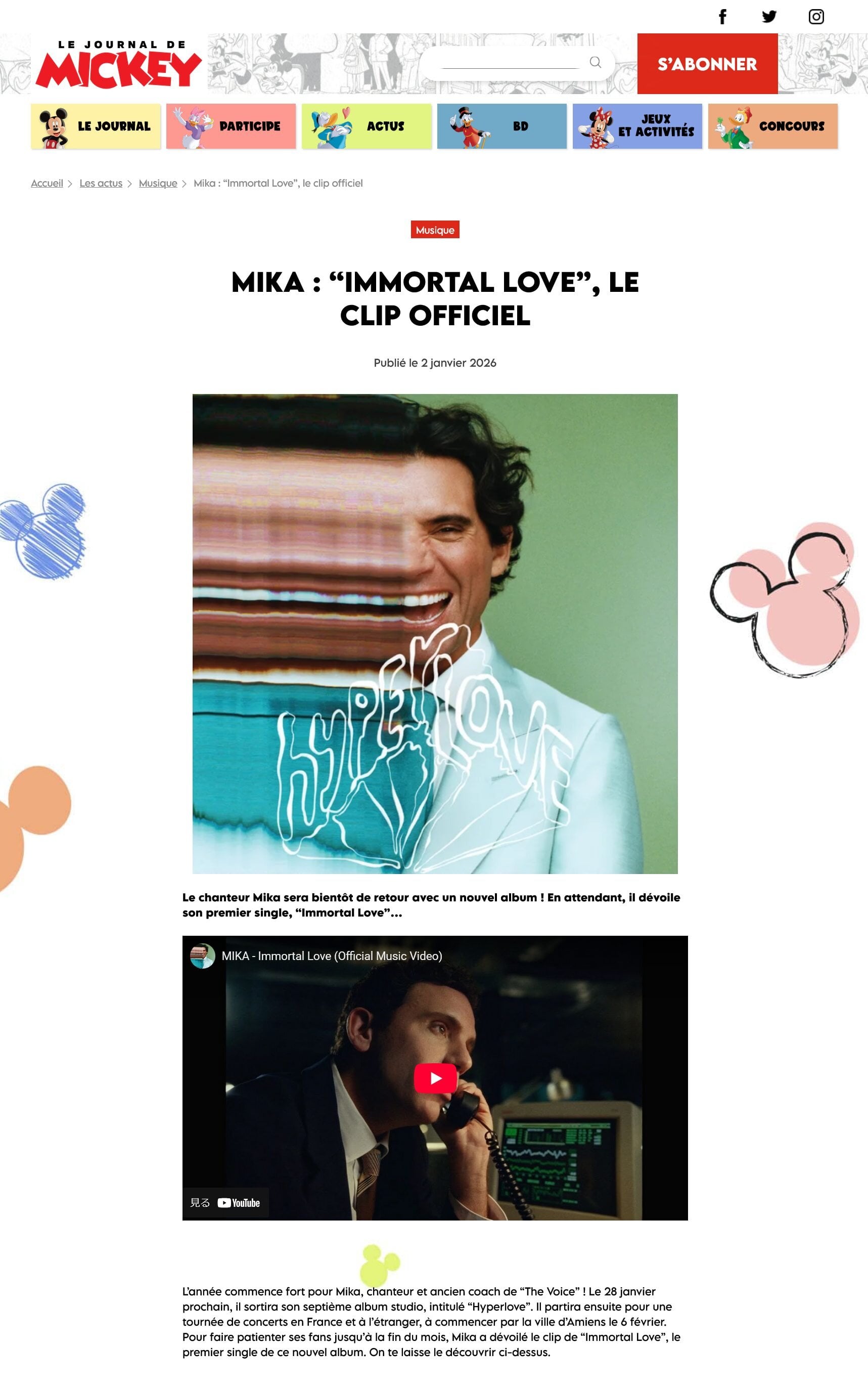 MIKA - Mika Fan Club