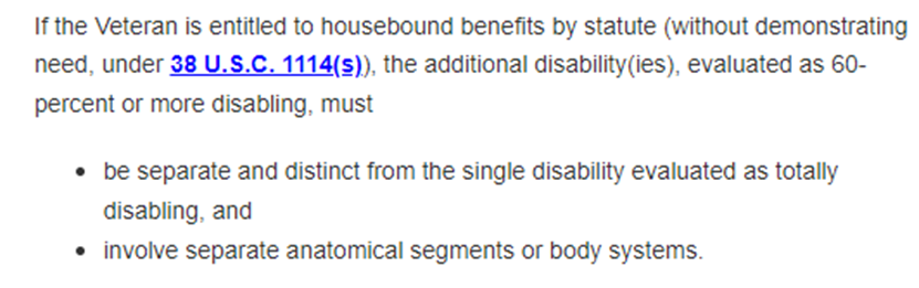 Housebound/SMC S question? - SMC S - HadIt.com’s VA Disability ...