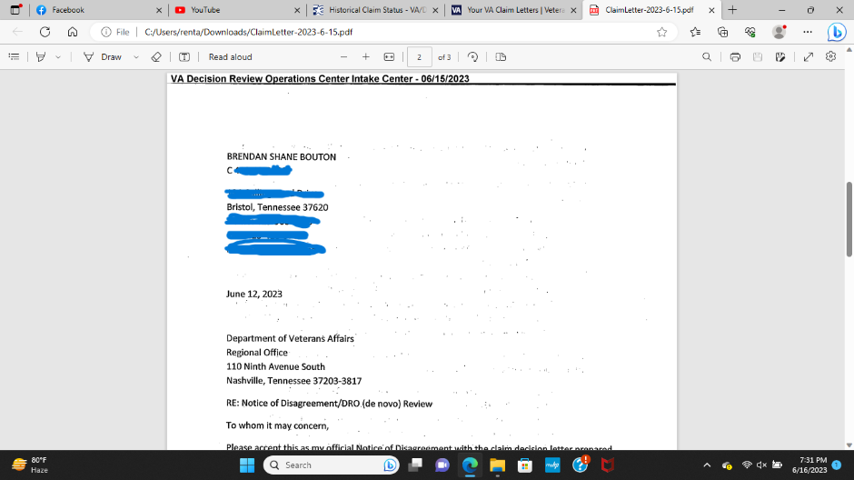 Here is a new one... - Appealing Your Veterans Compensation Disability ...