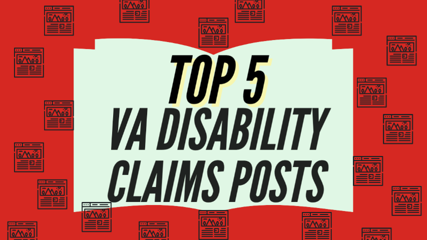 Top 5 VA Claims Discussions - VA Claims and Benefits Information ...