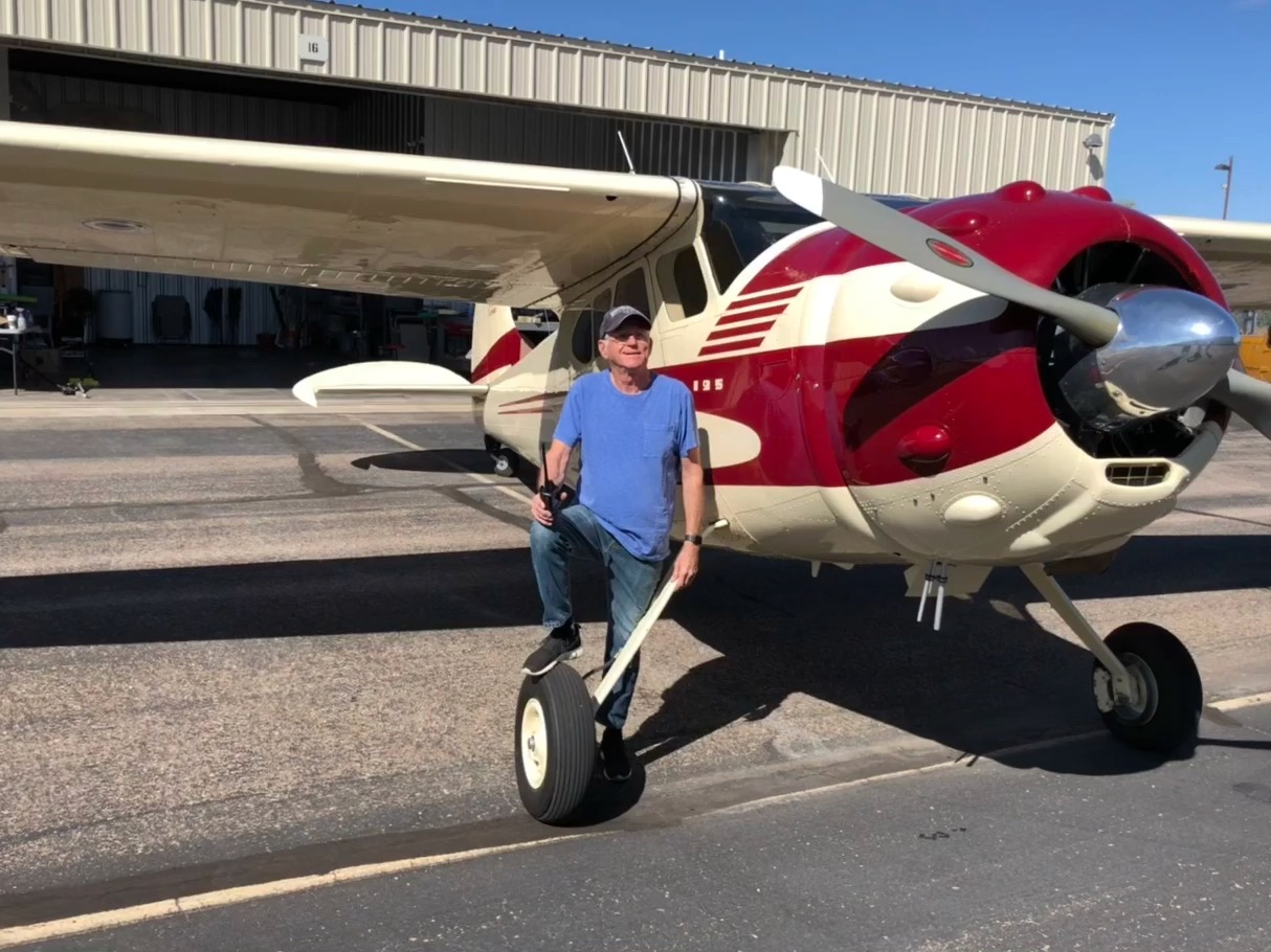 Chauncey Webb - The Cessna 195 Club
