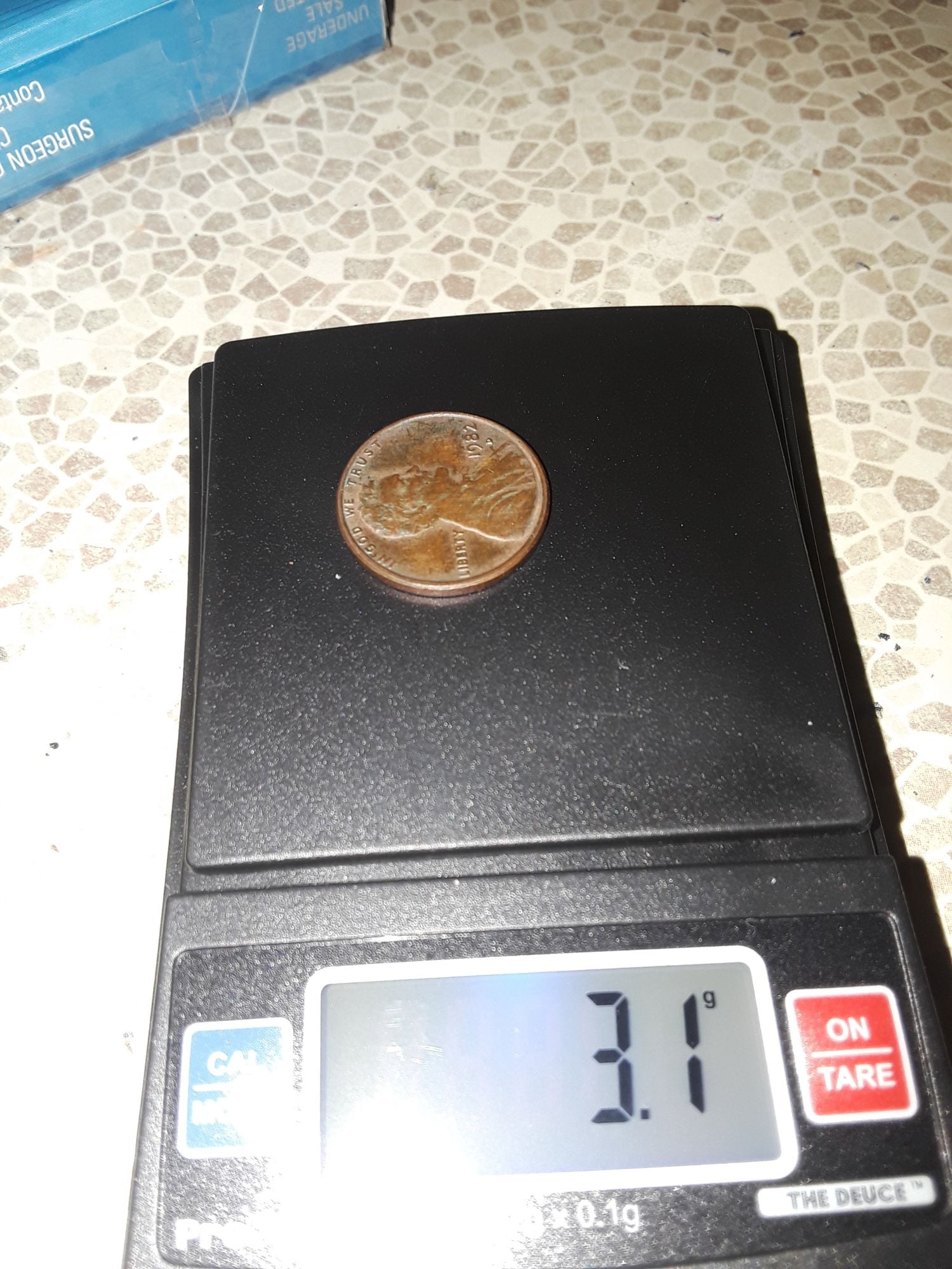 1983 D copper planchet ? I might have the only 3rd one in the world ...