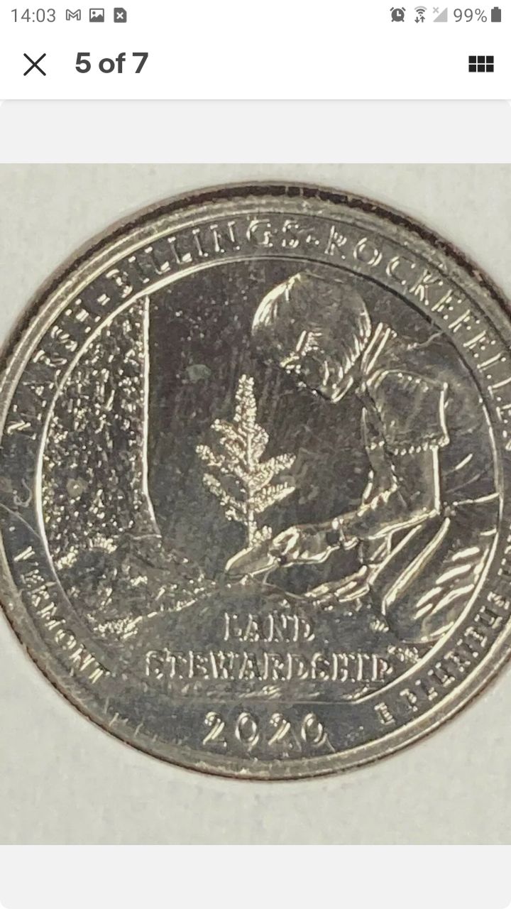 First 2020 W Vermont Quarter Error?? - Newbie Coin Collecting Questions ...