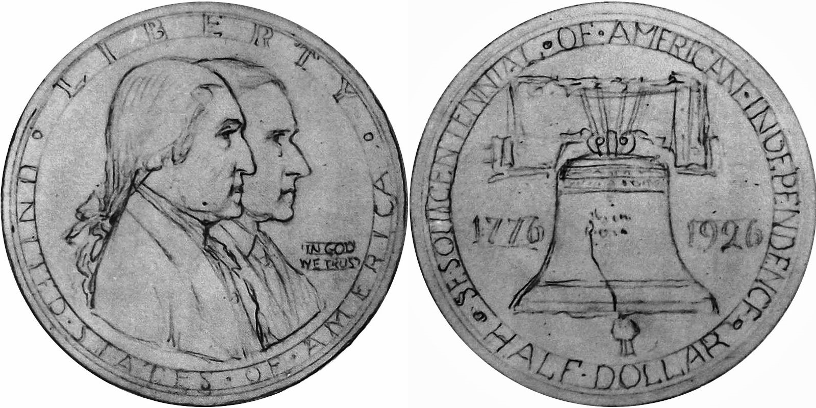 1926 Declaration of Independence/Sesquicentennial Coins - US, World ...