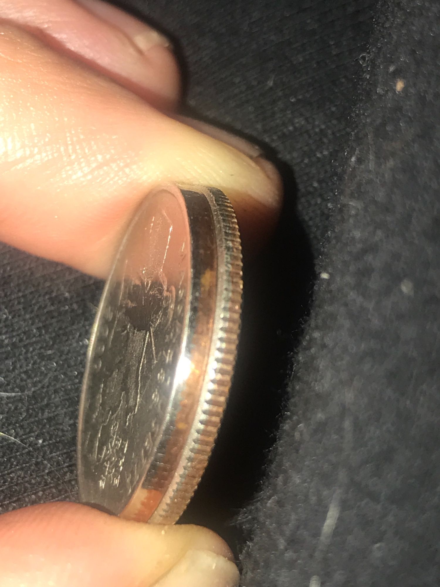 Non-damaged smooth edge quarter - Newbie Coin Collecting Questions ...