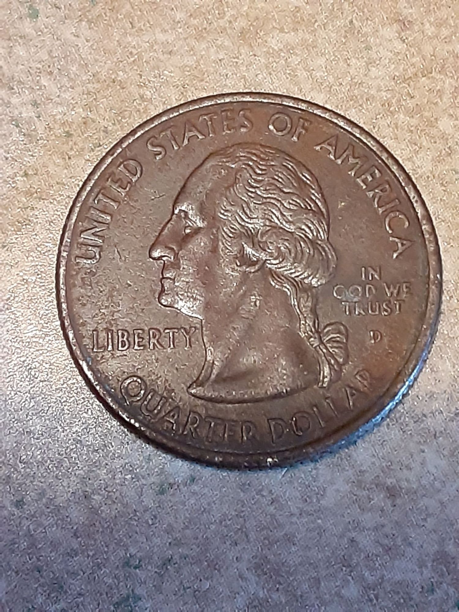 2001 D quarter missing clad layer ? - Newbie Coin Collecting Questions ...