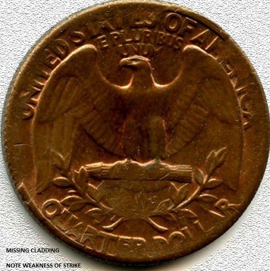 2001 D quarter missing clad layer ? - Newbie Coin Collecting Questions ...