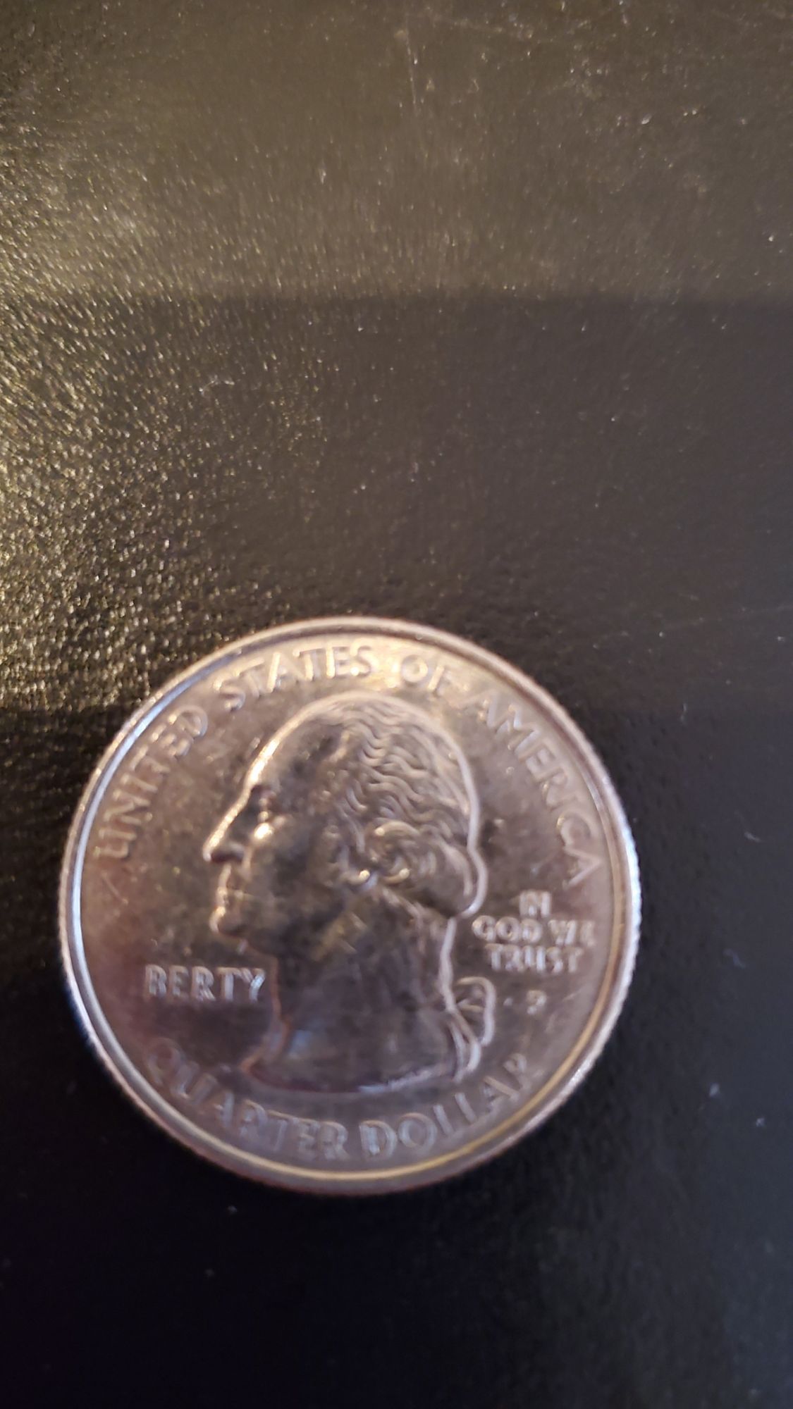 2004 Michigan state quarter missing "LI" in Liberty. "berty" - Newbie ...
