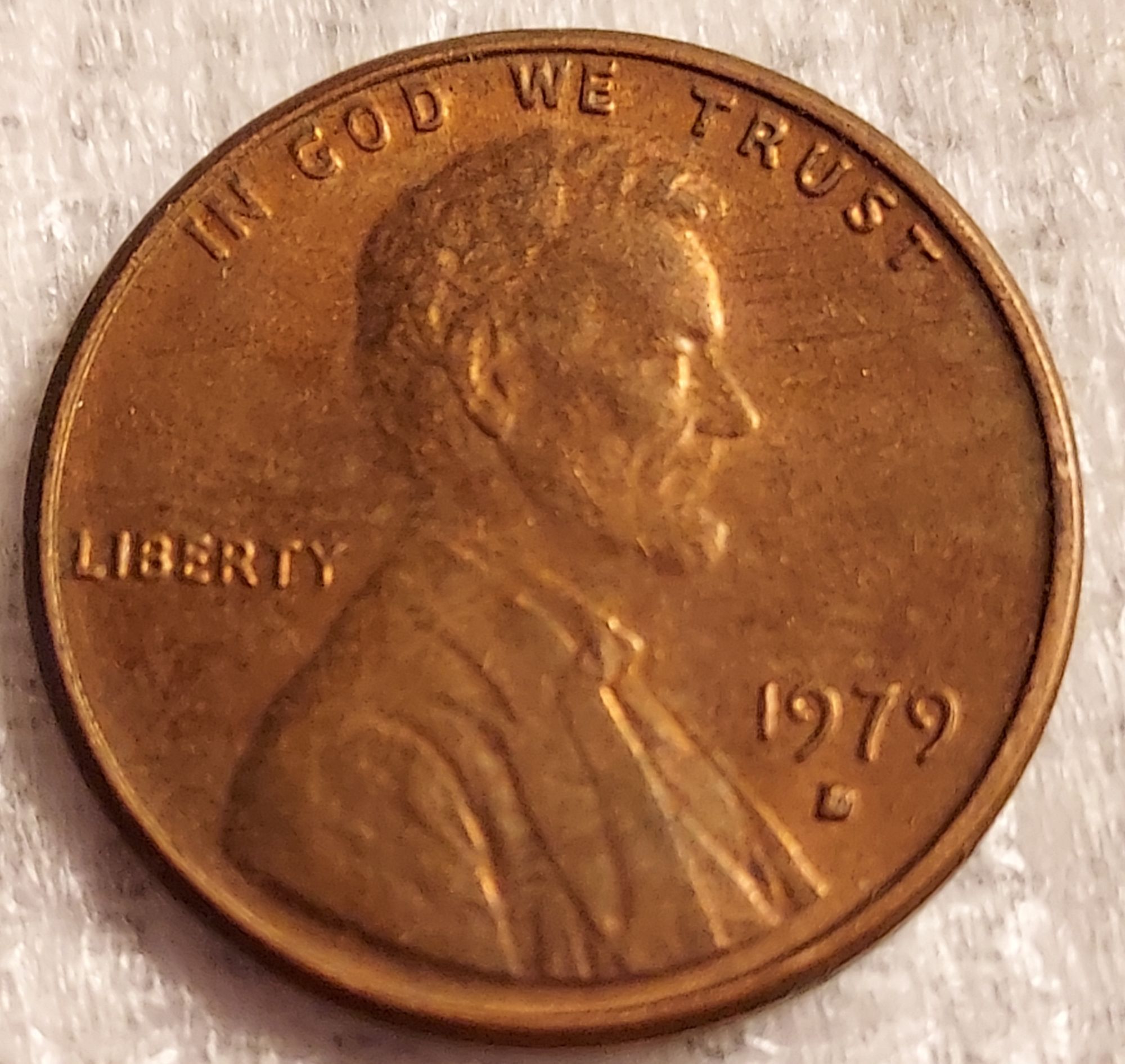 1979-D penny Missing Lincoln in Memorial - Newbie Coin Collecting ...