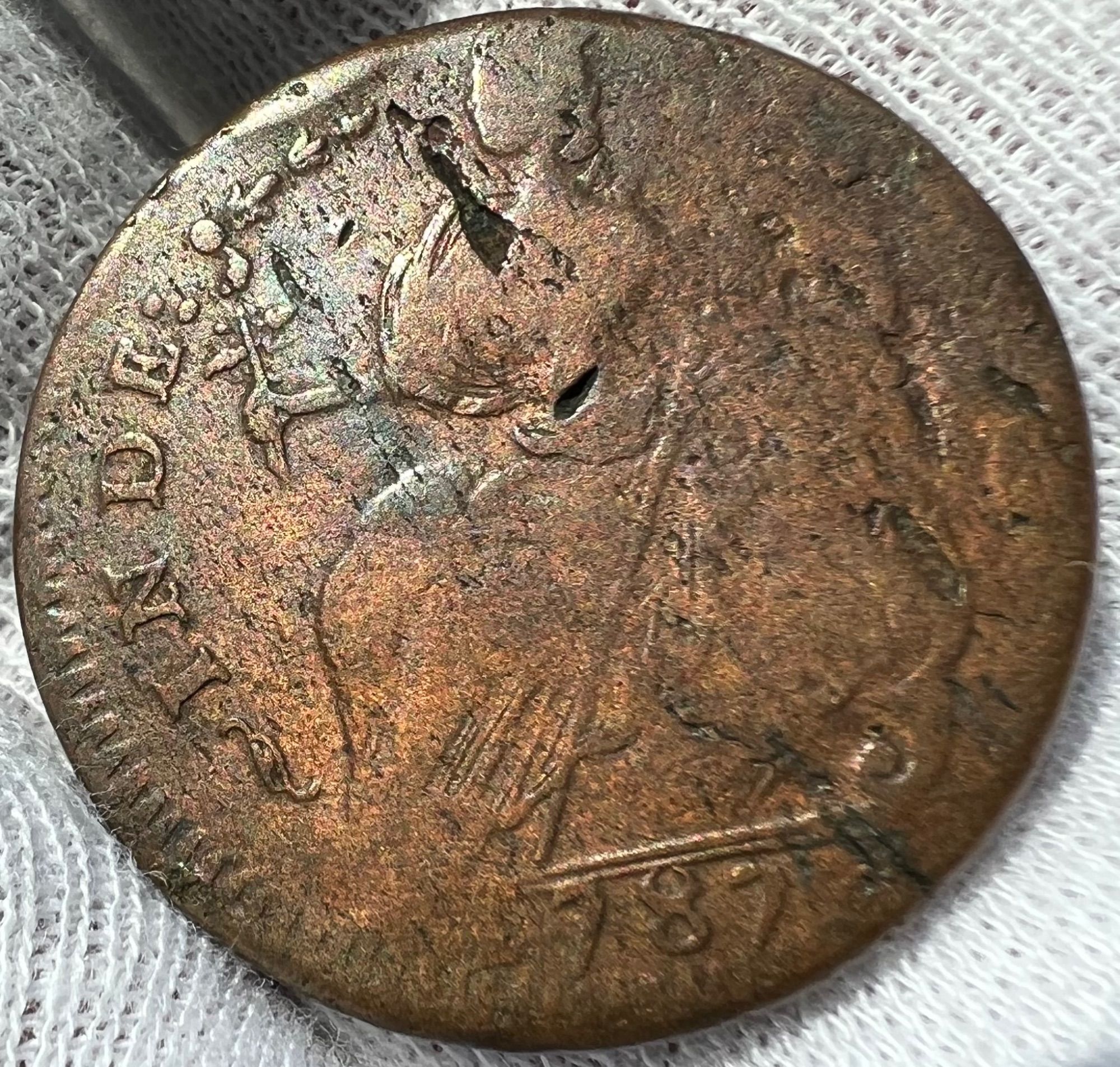 Colonial Copper - Real Luster or cleaned? - Newbie Coin Collecting ...