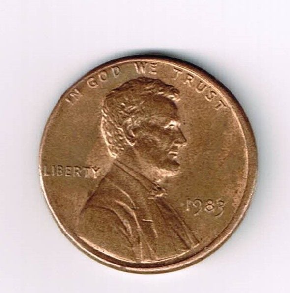 1983 Lincoln memorial penny (no mint mark) (real/fake) - Newbie Coin ...