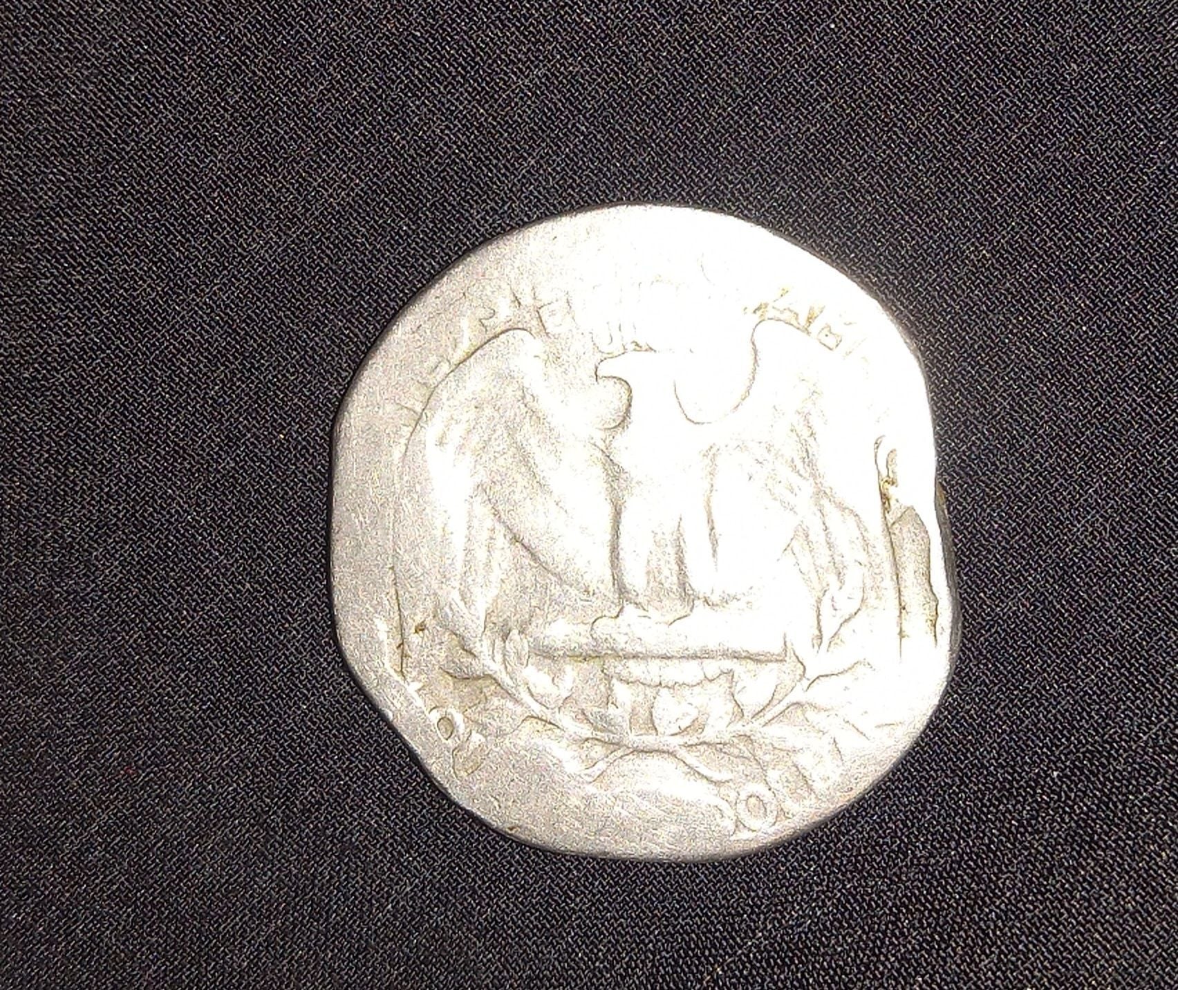 Deformed quarter - Newbie Coin Collecting Questions - NGC Coin ...