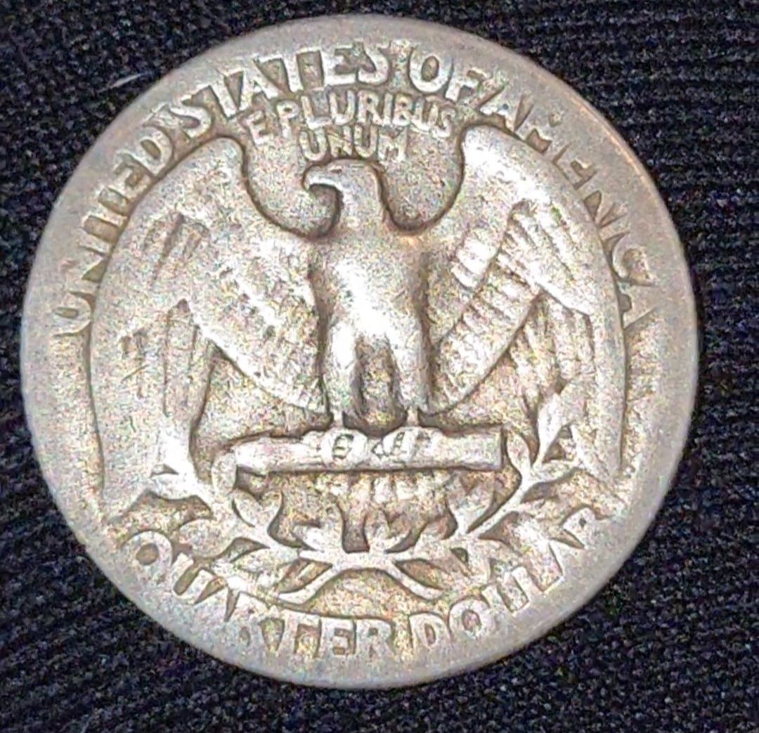 1942 quarter, broadstruck or damage? - Newbie Coin Collecting Questions ...