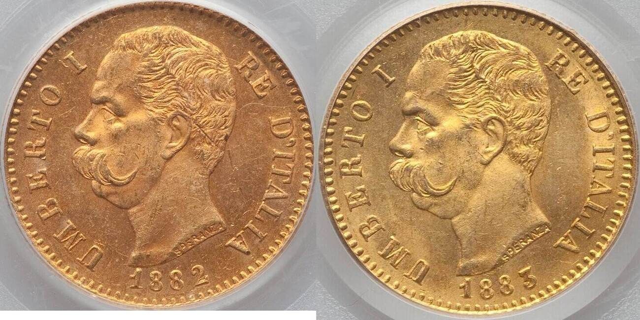 20 LIRE RED GOLD - US, World, and Ancient Coins - NGC Coin Collectors ...