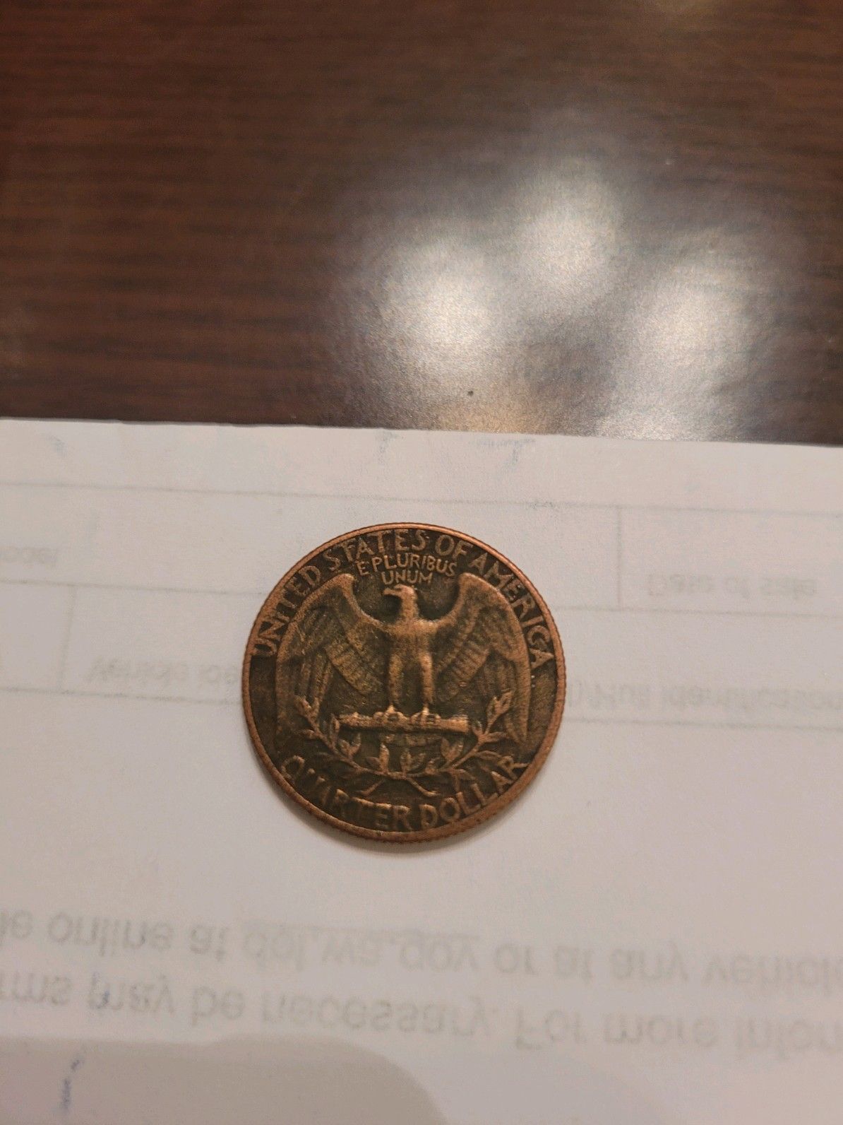 Quarter Stamped on Wrong Planchet?? - Newbie Coin Collecting Questions ...