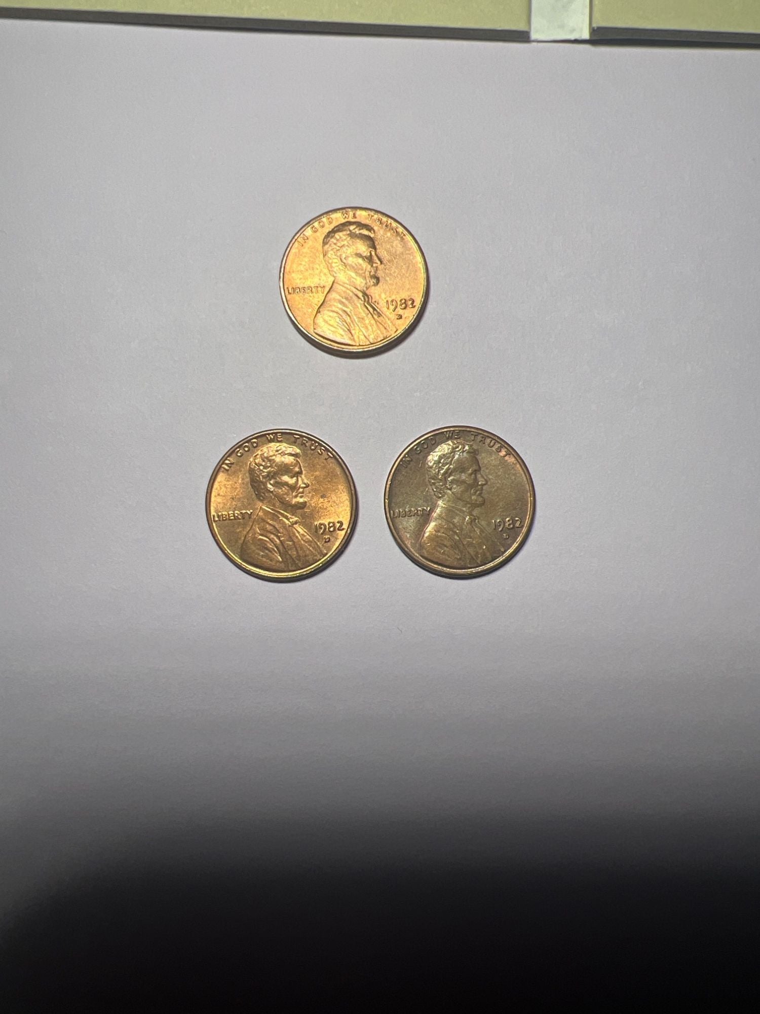 1982-D 3.11g penny vs 2.51g… small or large?? - Newbie Coin Collecting ...