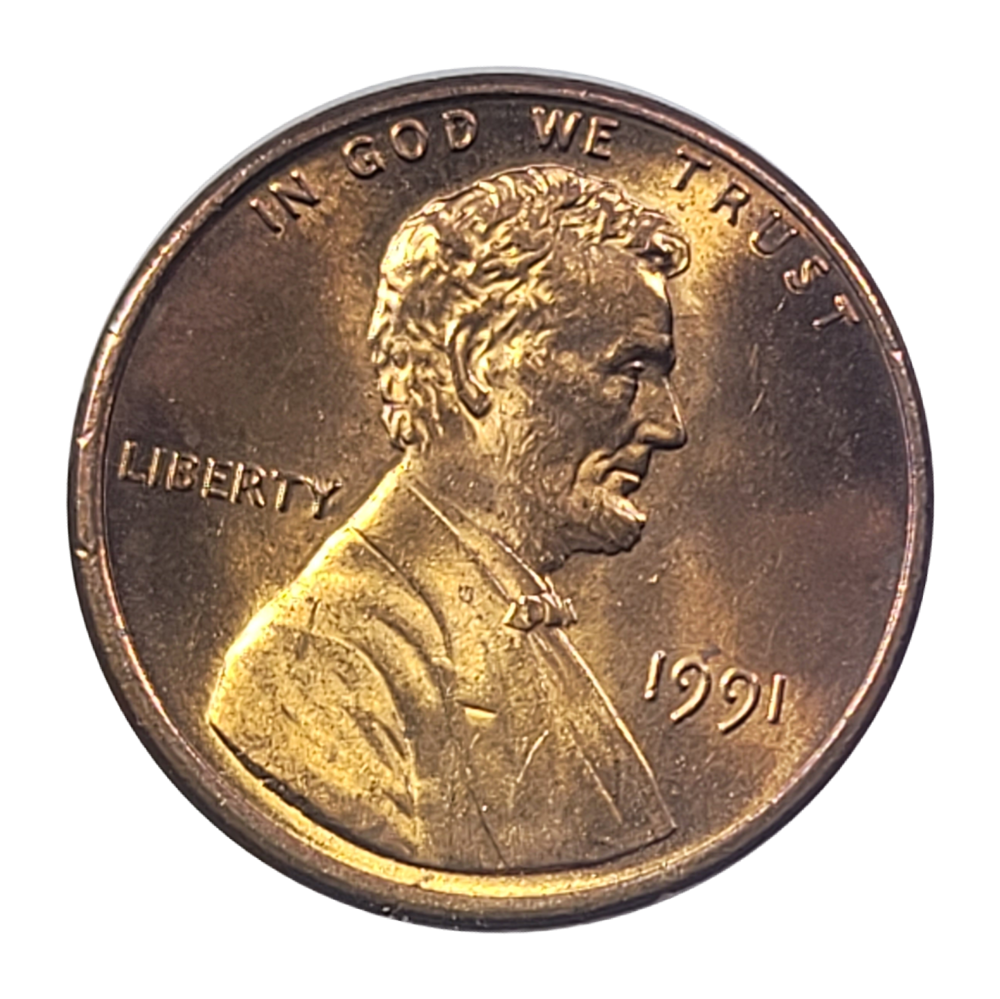 1991 S Lincoln penny no mint mark? - Newbie Coin Collecting Questions ...