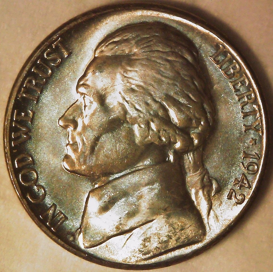 1984-P Jefferson Nickel with Dye Crack - Newbie Coin Collecting ...