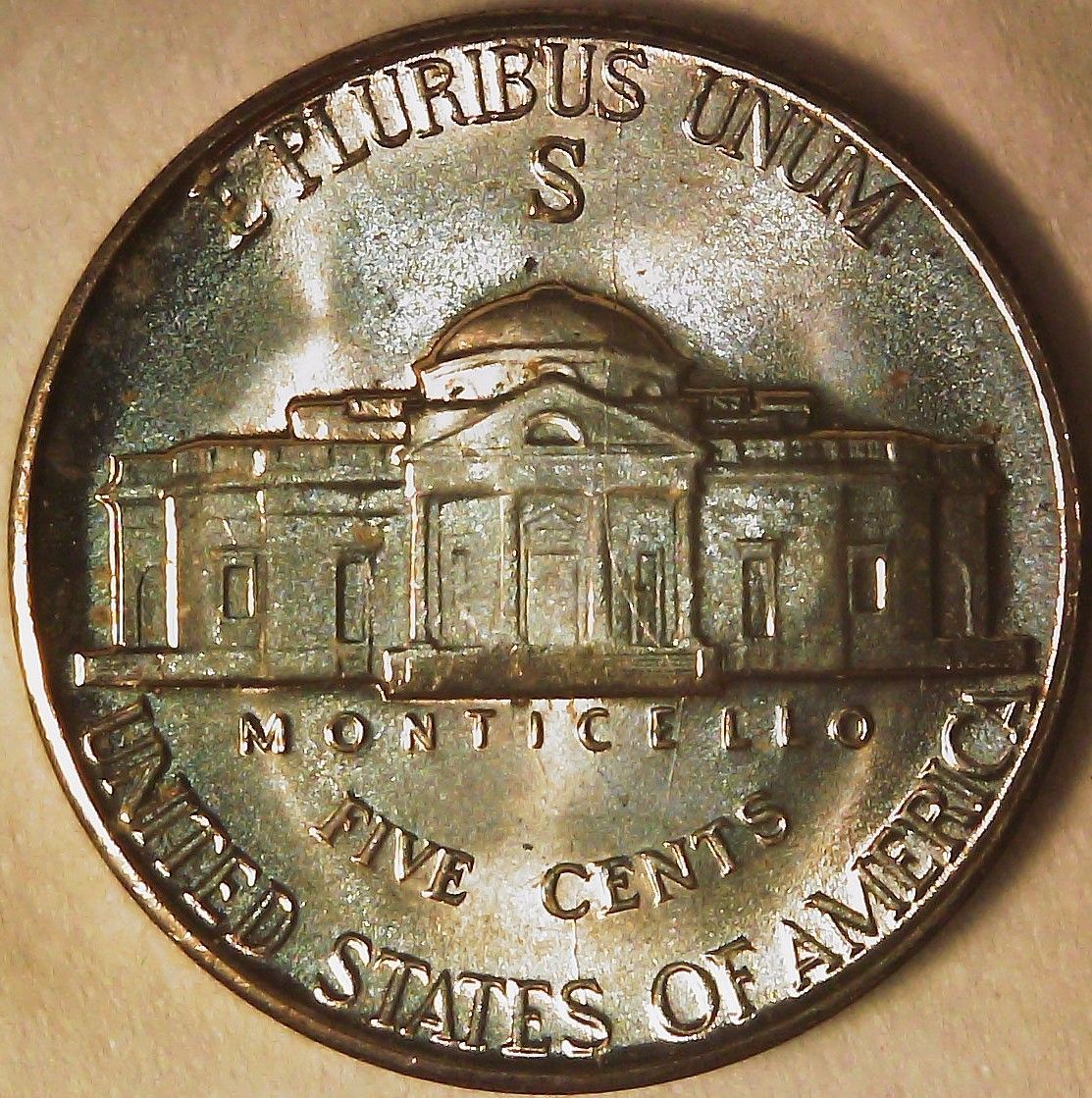 1984-P Jefferson Nickel with Dye Crack - Newbie Coin Collecting ...