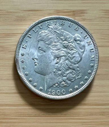 Morgan 1900-O Silver Dollar with strange defect on edge - mint error or ...