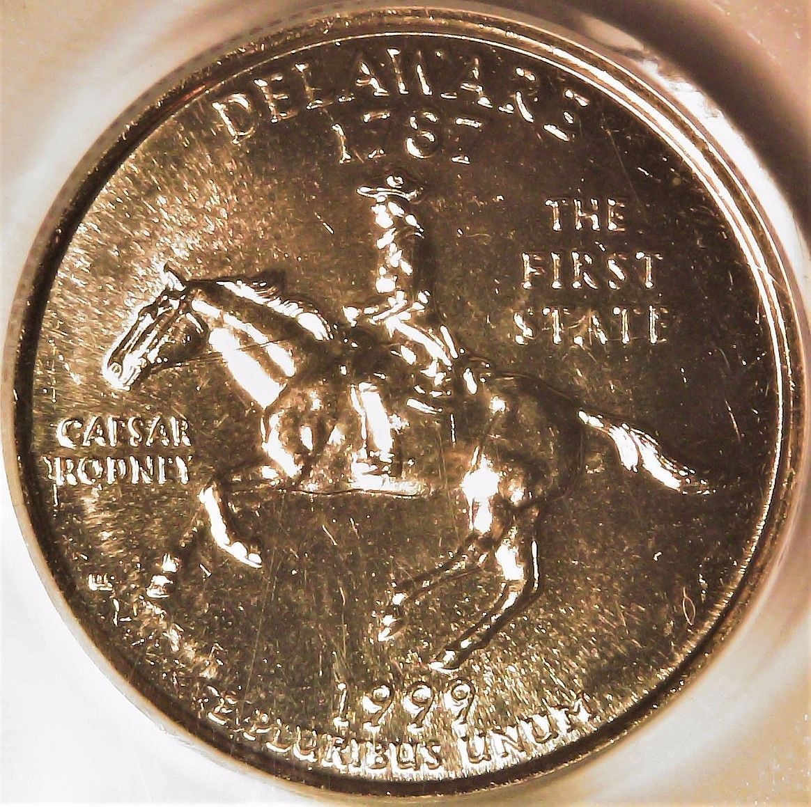 1999 Delaware State Quarter - US, World, and Ancient Coins - NGC Coin ...