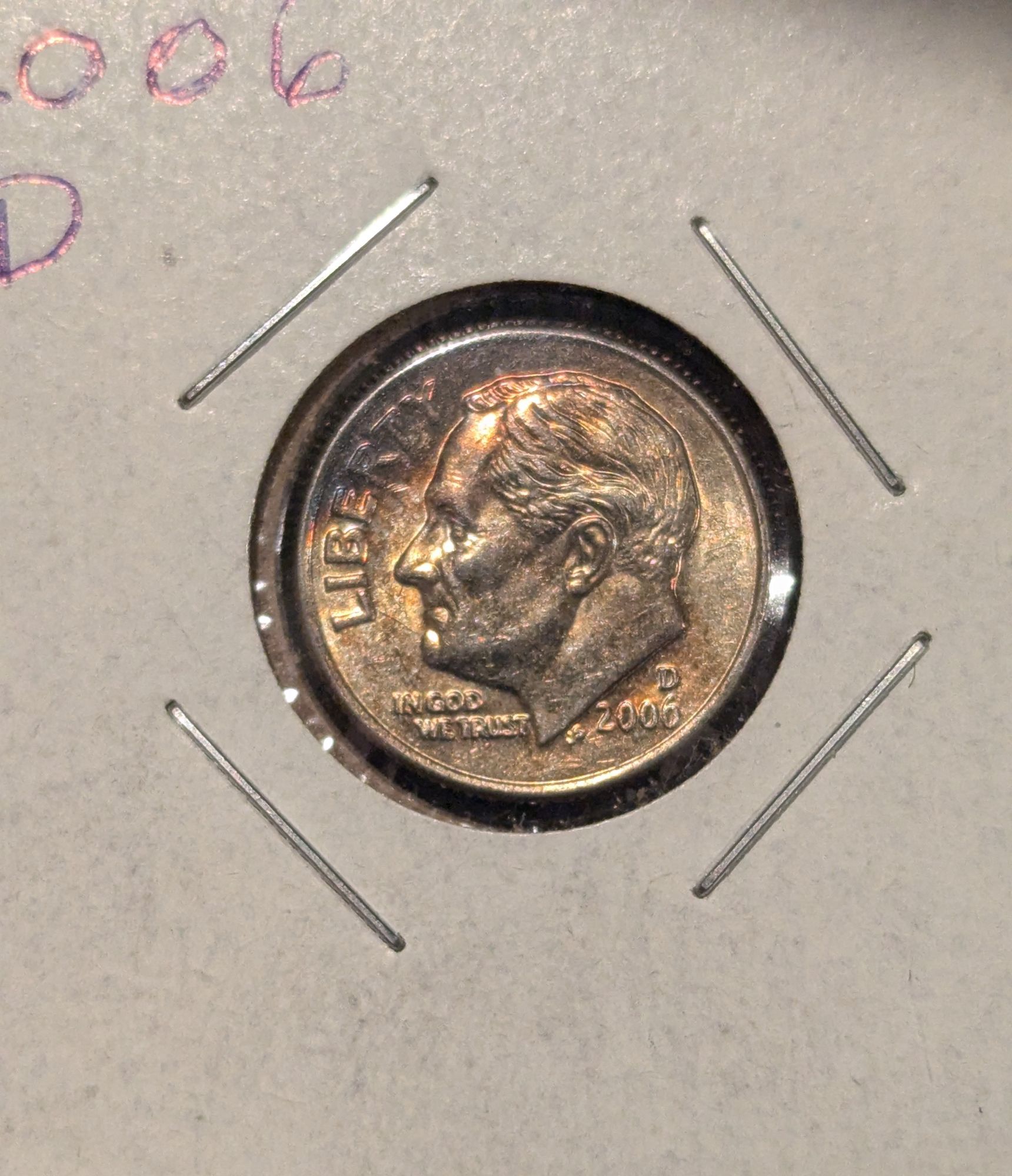 2006 D Roosevelt Dime Plating Issue? - Newbie Coin Collecting Questions ...