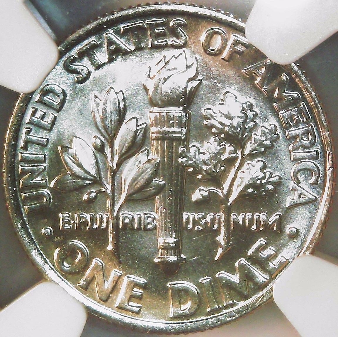 1997 P mint Roosevelt dime accented face obverse - Newbie Coin ...