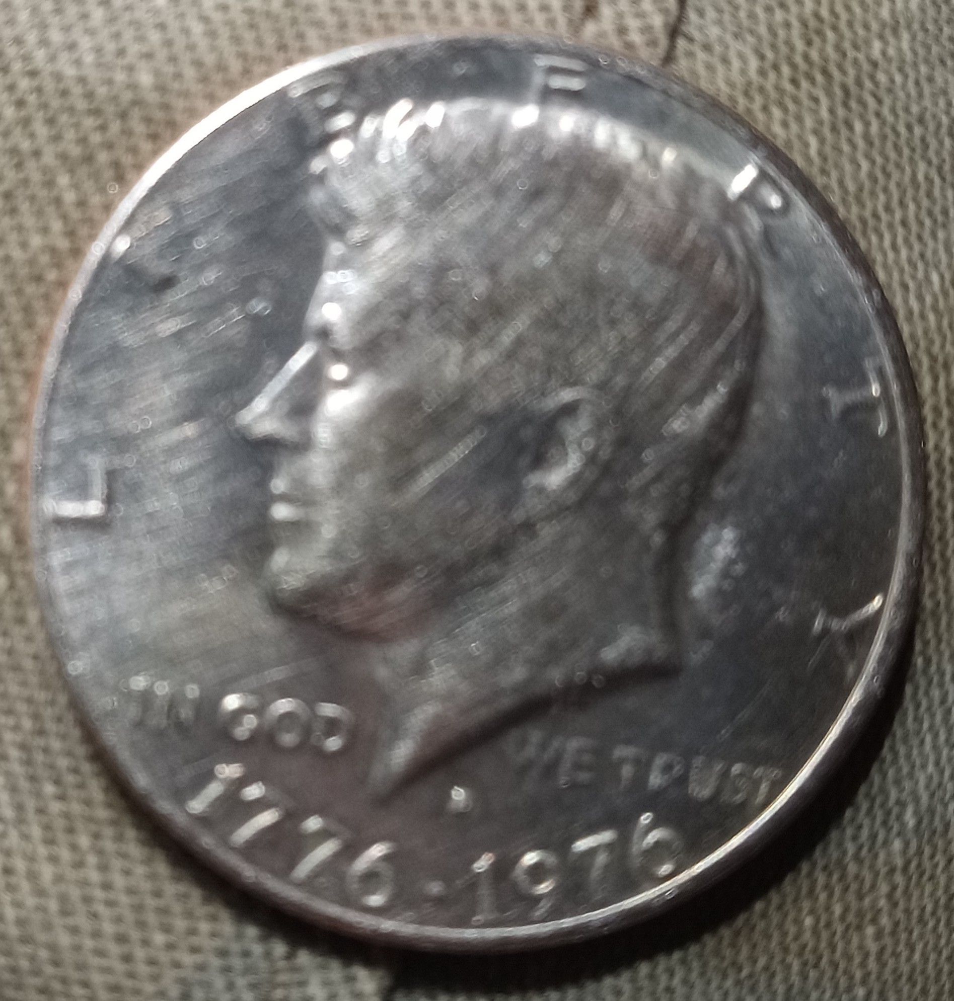 Kennedy Bicentennial Half scratched oddly - Ask NGC - NGC Coin ...