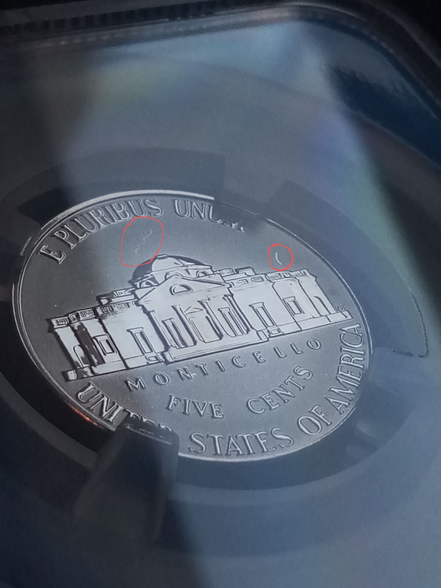 reverse struck through, or just scratches? - Newbie Coin Collecting ...