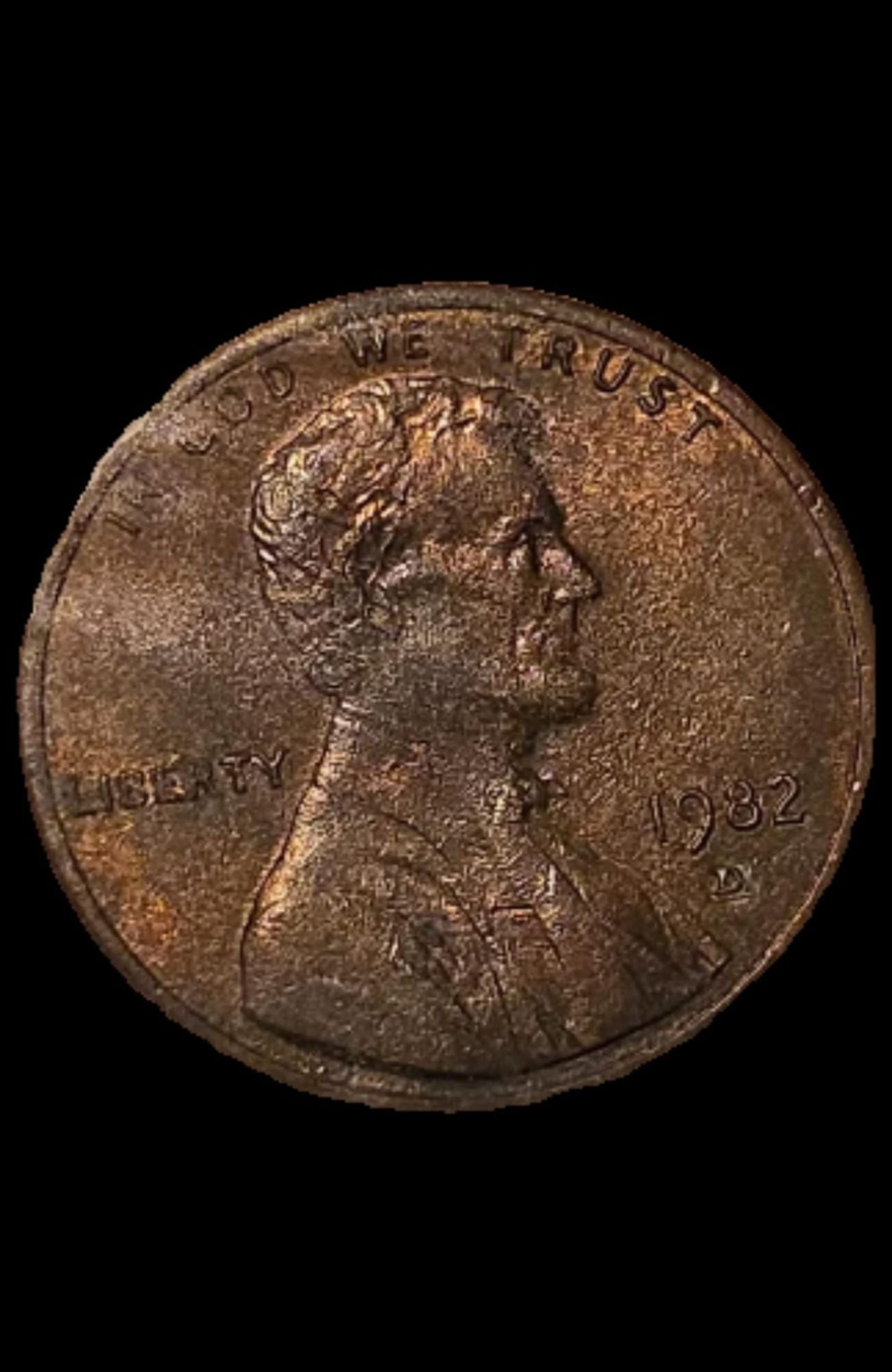1982-D Copper Plated Zinc Small Date - Newbie Coin Collecting Questions ...
