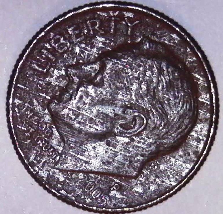 2005 P dime, is this a feeder finger error - Newbie Coin Collecting ...