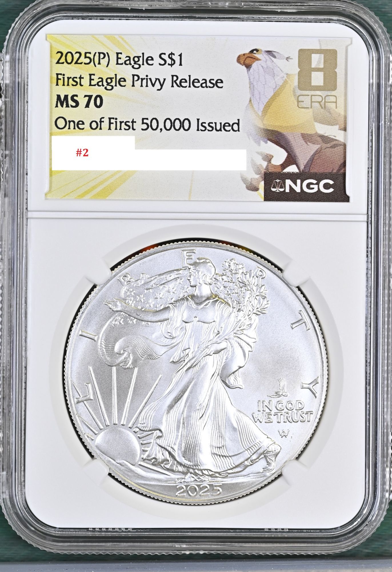 4 or 5 New 2025 ASE Eagle Privy Varieties based on missing reed ...