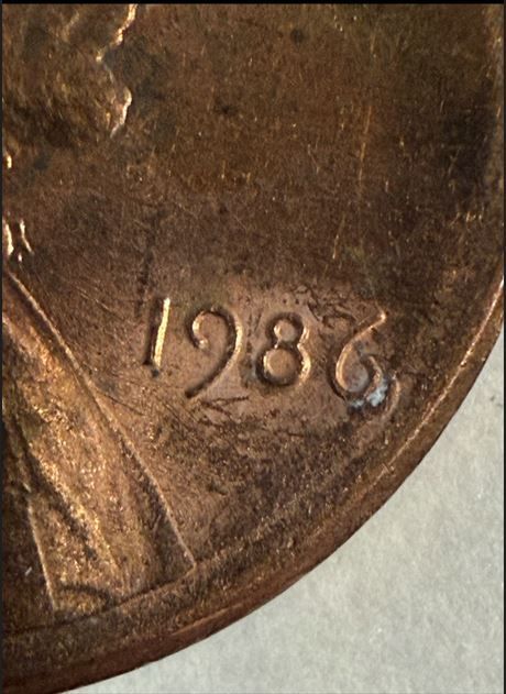 1986 Penny w/ markings on date - Newbie Coin Collecting Questions - NGC ...