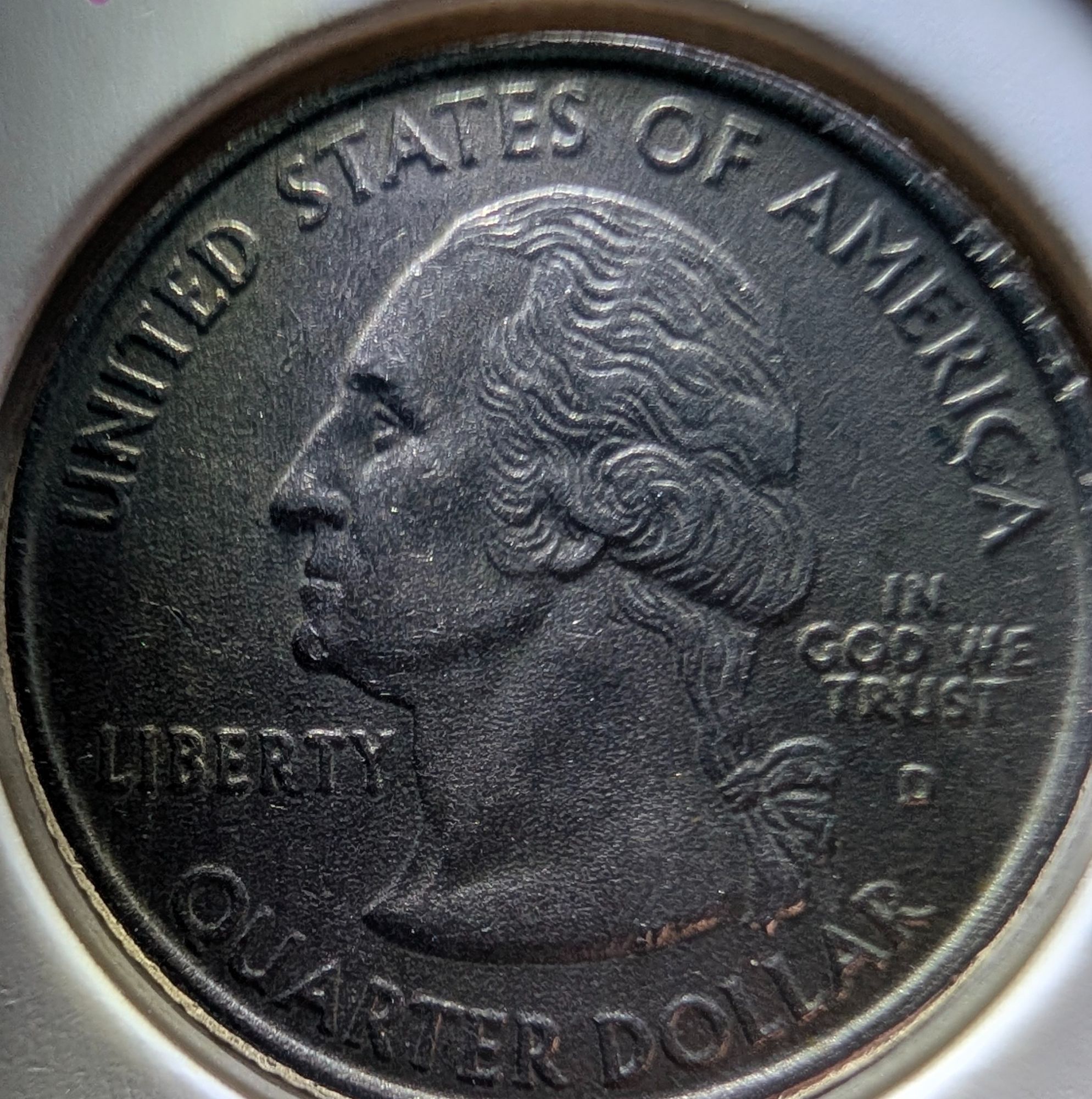 Laminations error or environmental damage? - Newbie Coin Collecting ...