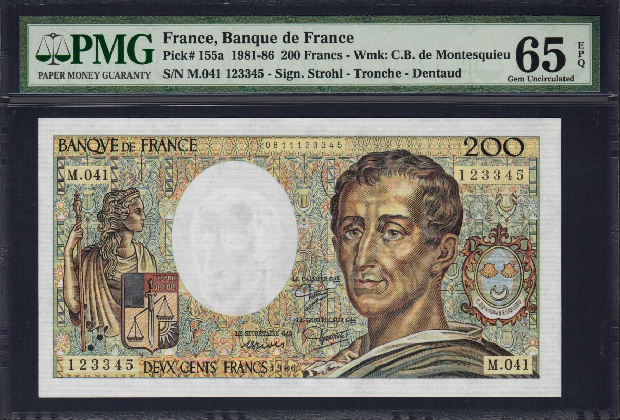 One beautiful French note - The Shiek - PMG Note Collectors Chat Boards